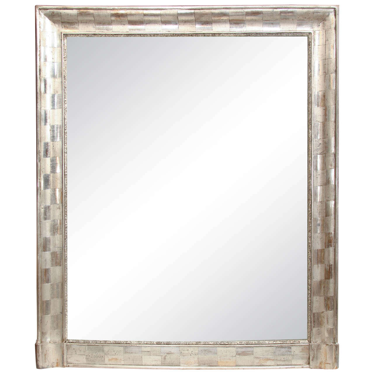 checkerboard silvergilt mirror at 1stDibs