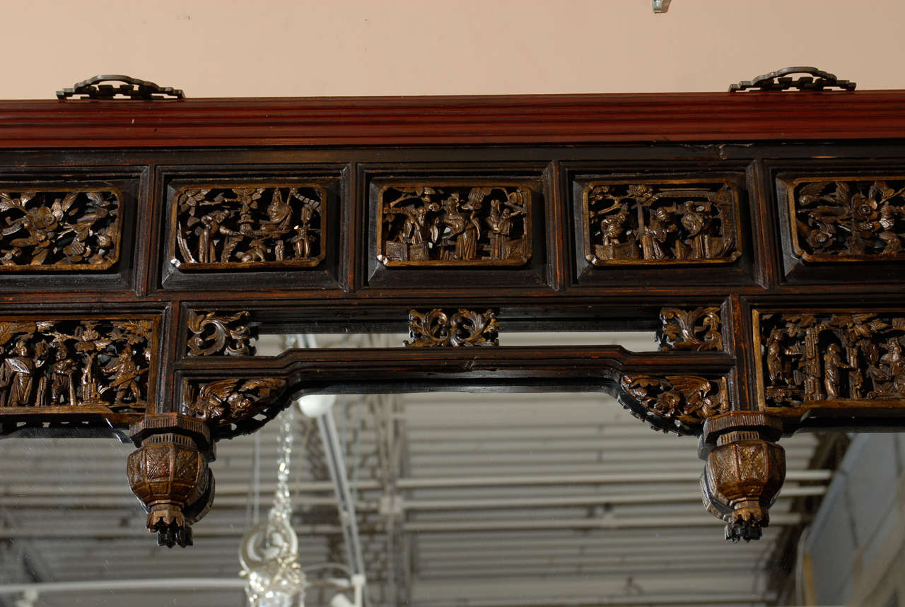 Carved Chinese Mirror For Sale at 1stDibs | chinese mirrors