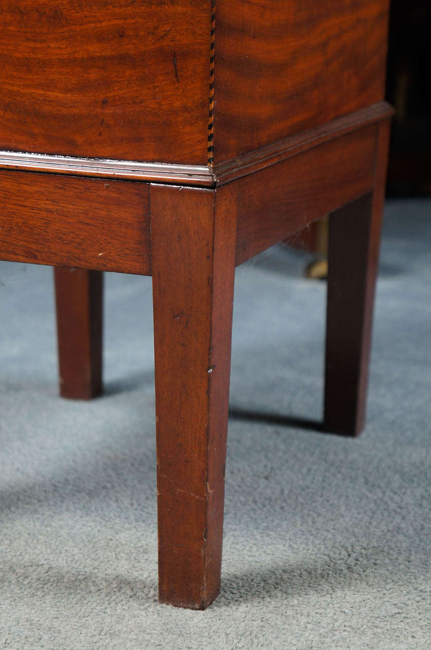 19th Century English Mahogany Cellarette on Stand at 1stDibs ...