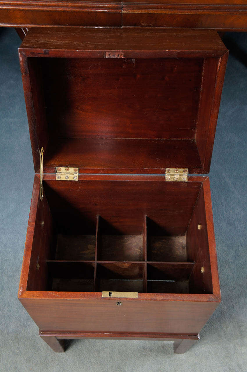 19th Century English Mahogany Cellarette on Stand at 1stDibs ...