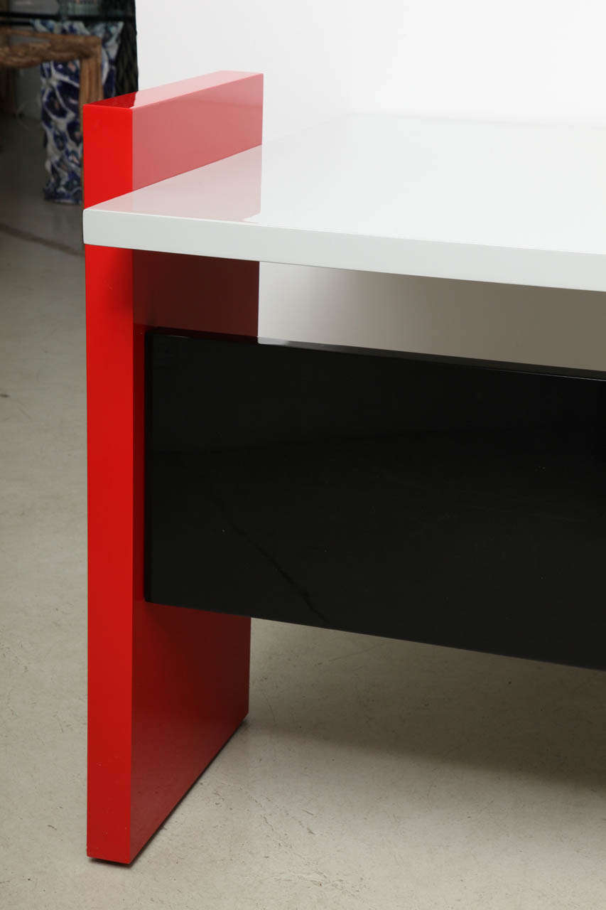 " Hommage a Mondrian" Desk by Danilo Silvestrin at 1stDibs | mondrian ...