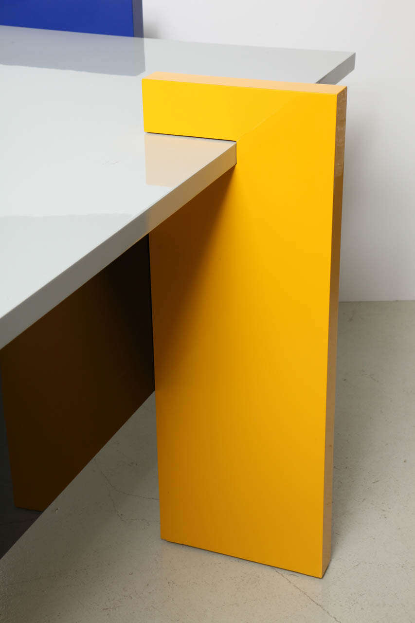 " Hommage a Mondrian" Desk by Danilo Silvestrin at 1stDibs | mondrian ...