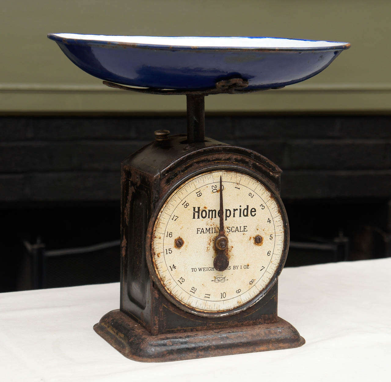 English Grocery Store Scale at 1stdibs