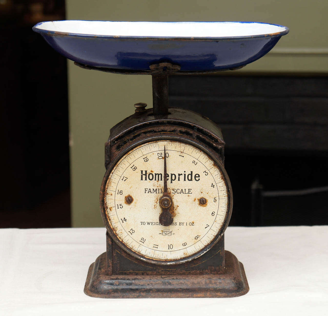 English Grocery Store Scale at 1stdibs