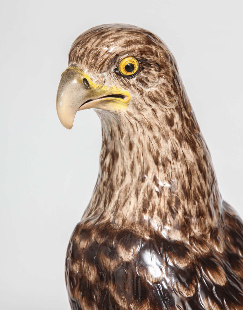 Large, Impressive and Rare Meissen Porcelain Model of an Eagle, circa ...