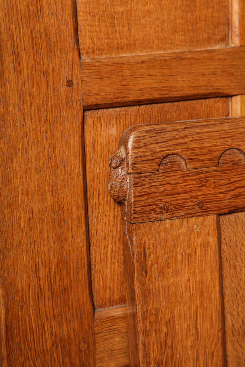 Set of Original Vintage "Mouseman" Door and Bed Frames at 1stDibs ...