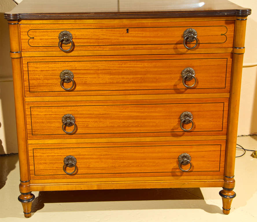 Pair of Kittinger Bachelor Chests at 1stDibs
