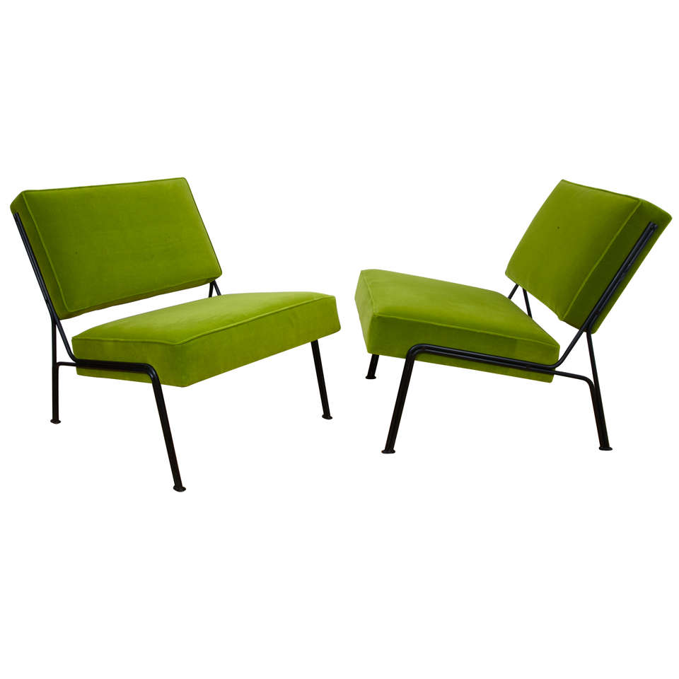 Pair of G2 chairs by ARP - Airborne edition - 1953 at 1stDibs