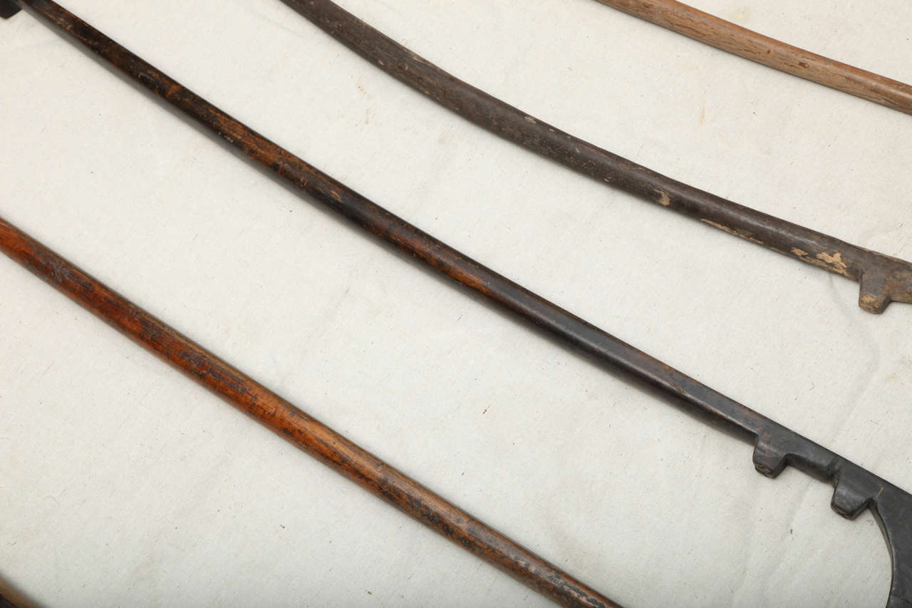 Set Of Five Antique Chinese "yokes" at 1stDibs