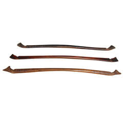 Set Of Three Antique Chinese Shoulder Yokes For Sale at 1stDibs