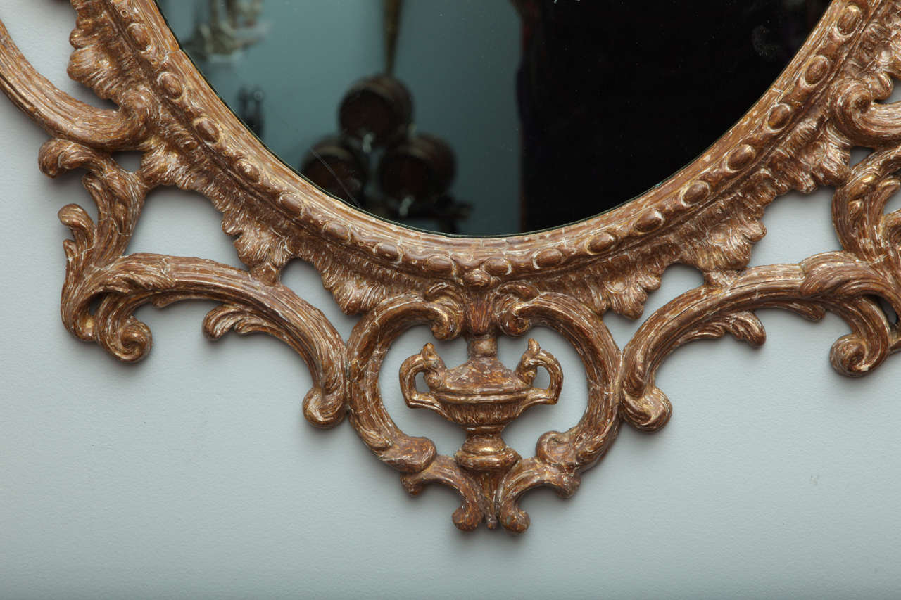 George III Gilt Carton Pierre Mirror at 1stDibs