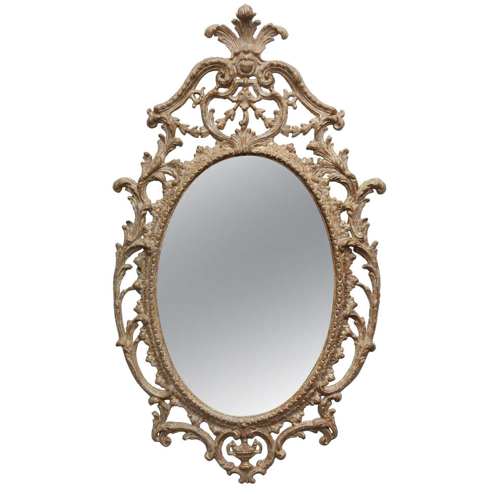 George III Gilt Carton Pierre Mirror at 1stDibs
