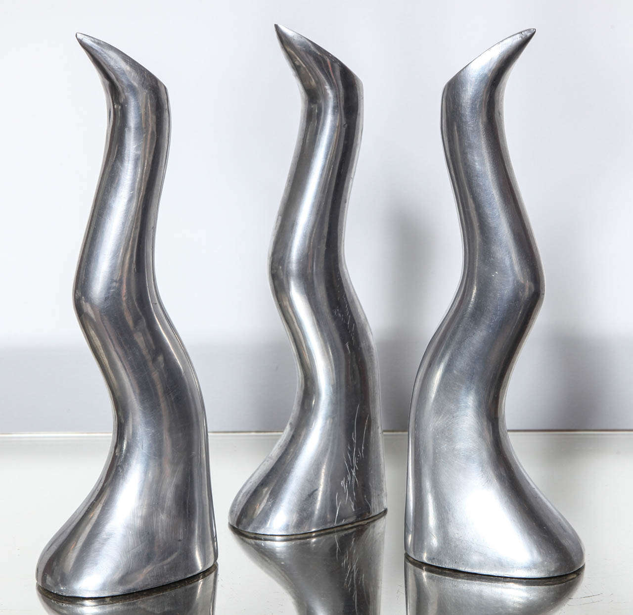 Aluminum Candlesticks by Anna Everlund at 1stDibs | anna everlund ...