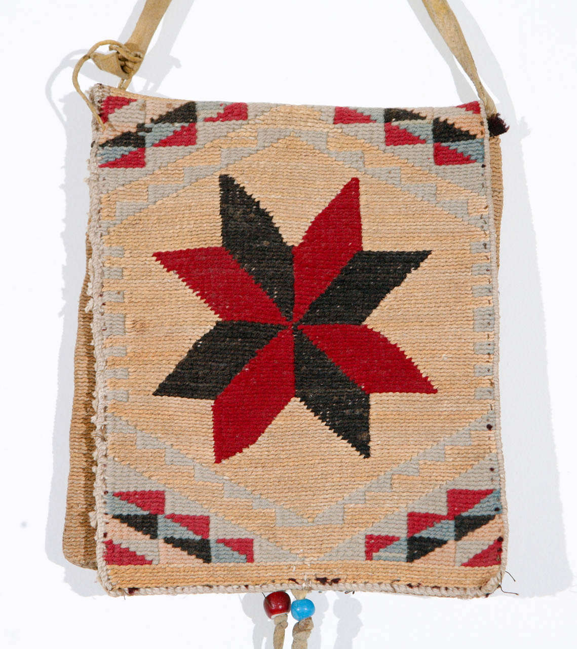 Native American Corn Husk Bag at 1stDibs