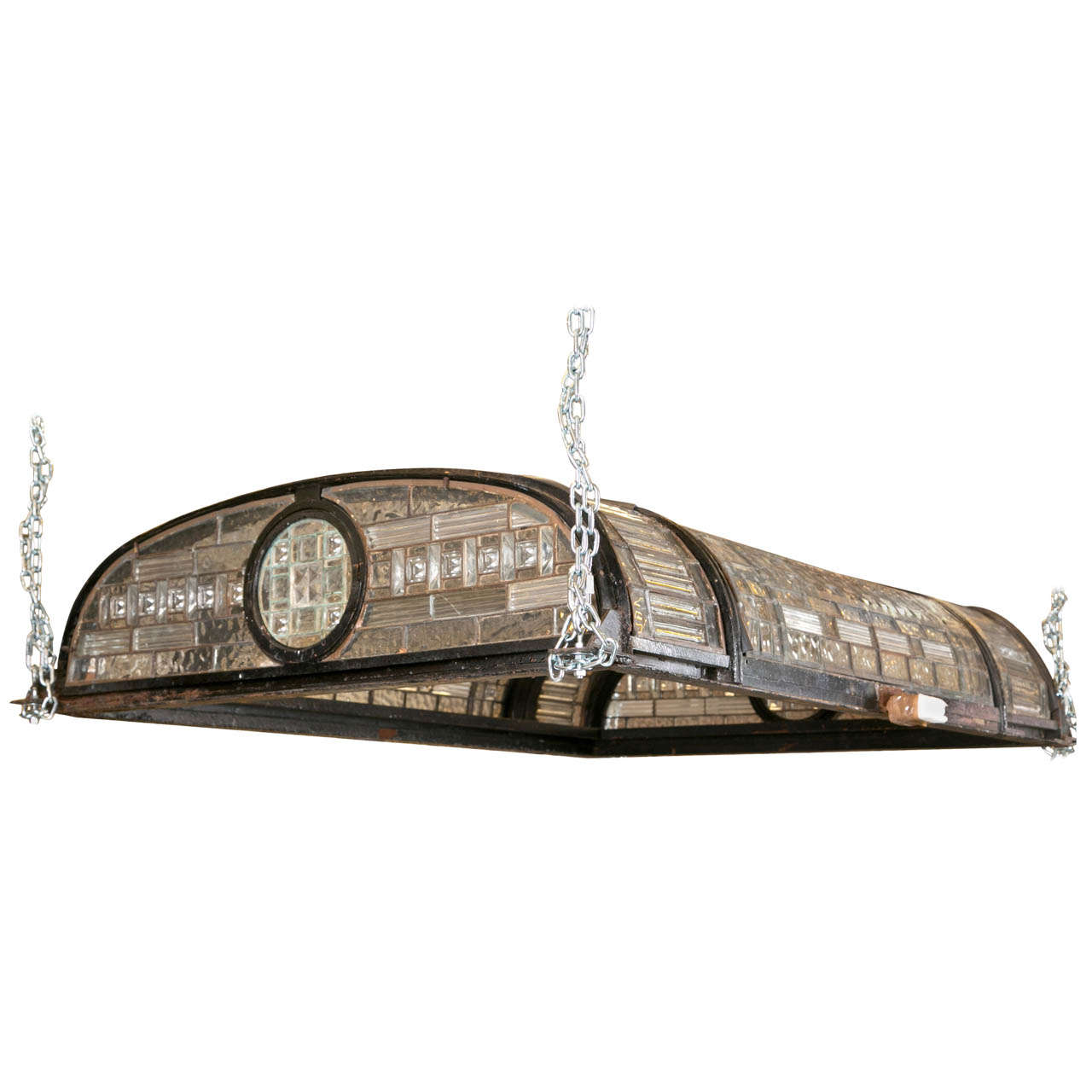 Antique Leaded Glass Skylight Dome at 1stDibs | antique skylight ...