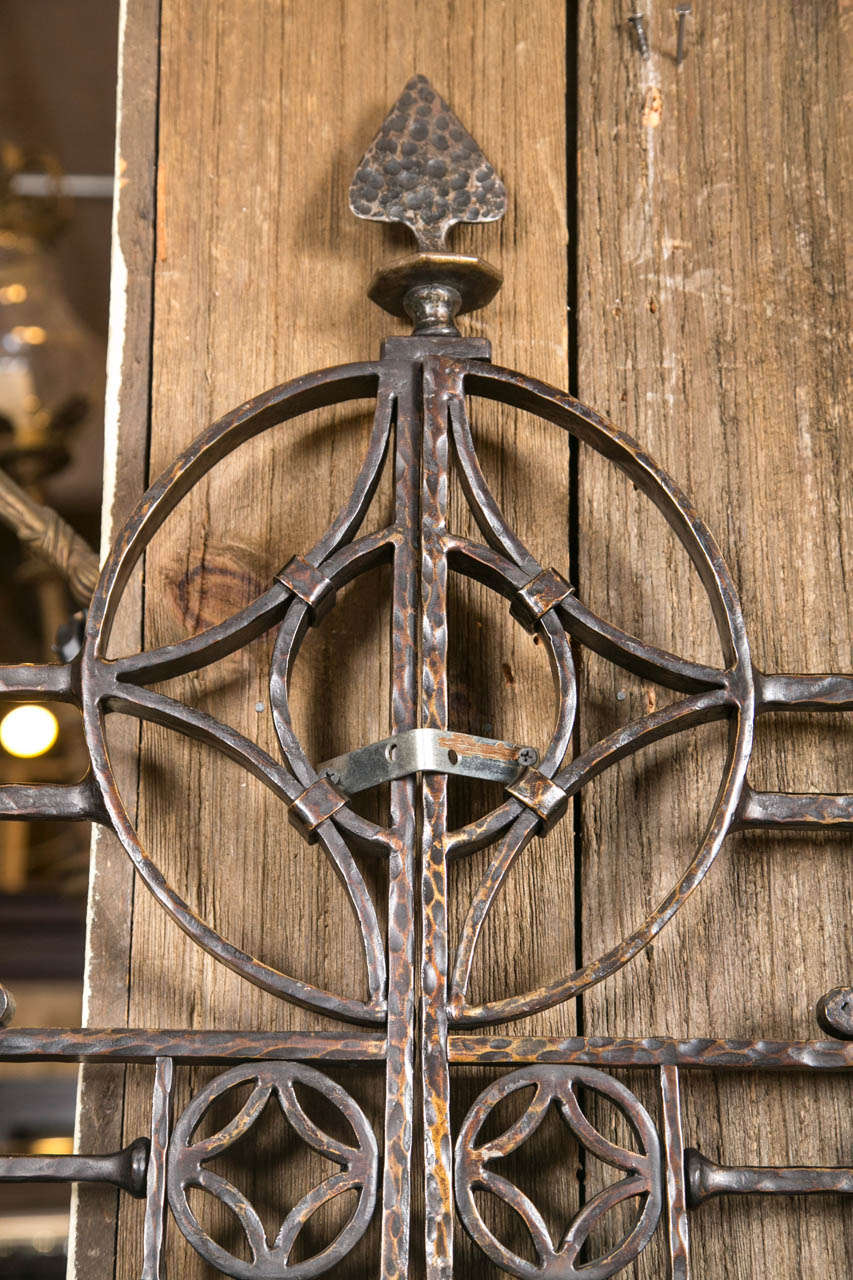 Antique Pair of Wrought Iron Gates at 1stDibs | antique wrought iron ...