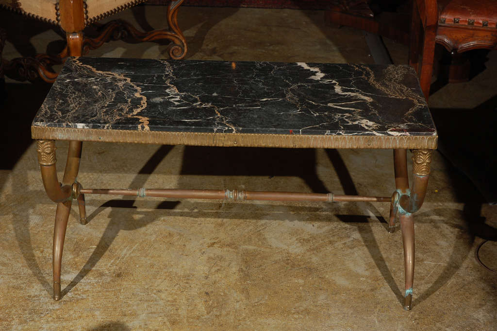 Vintage, Roman-Style Coffee Table at 1stDibs | roman style coffee table ...