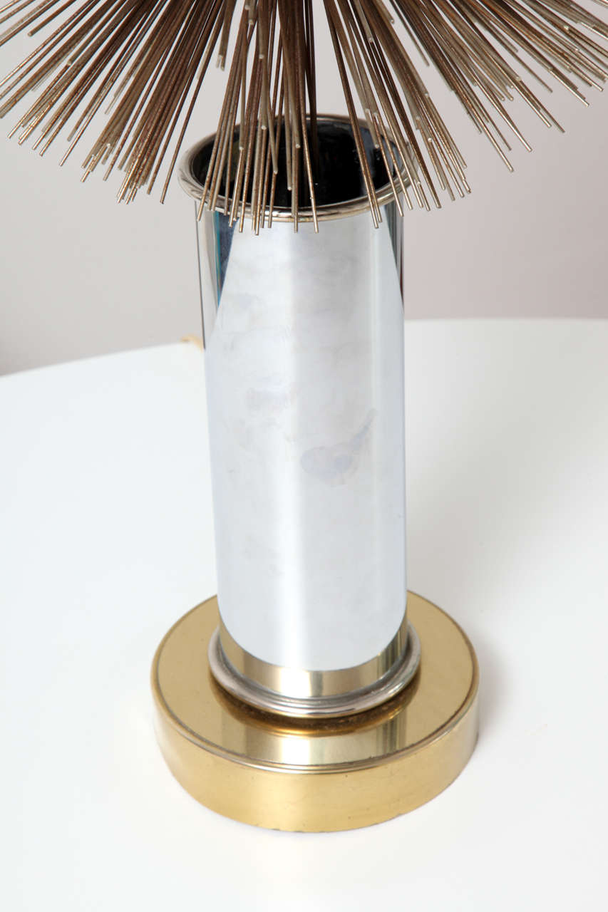 Spiky Pom Pom Lamp by C. Jere For Sale at 1stDibs