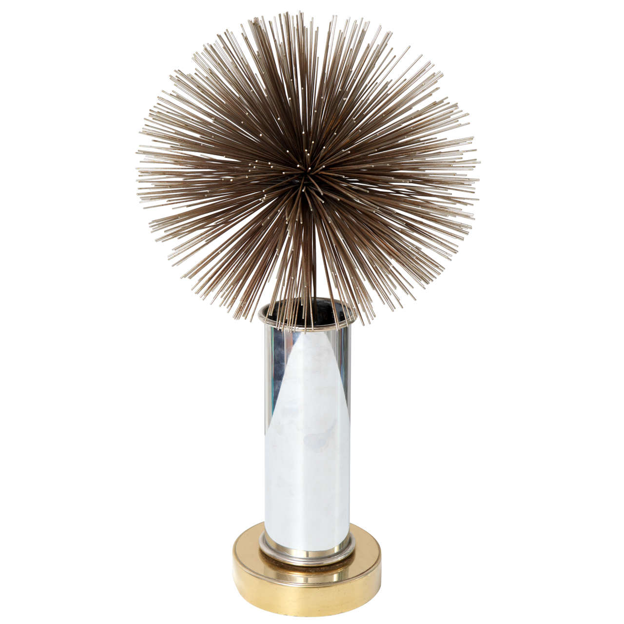 Spiky Pom Pom Lamp by C. Jere For Sale at 1stDibs