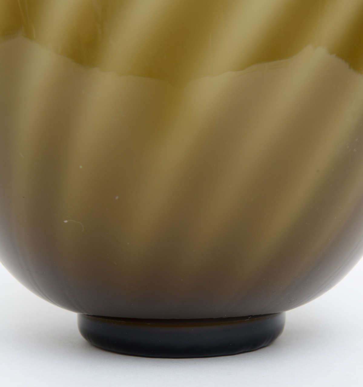 Tommaso Barbi Murano Swirl Vase For Sale at 1stDibs