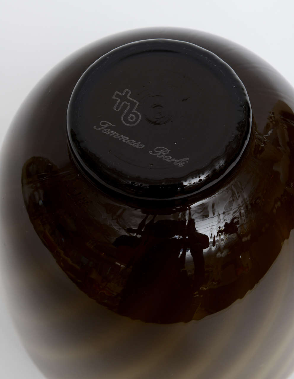Tommaso Barbi Murano Swirl Vase For Sale at 1stDibs