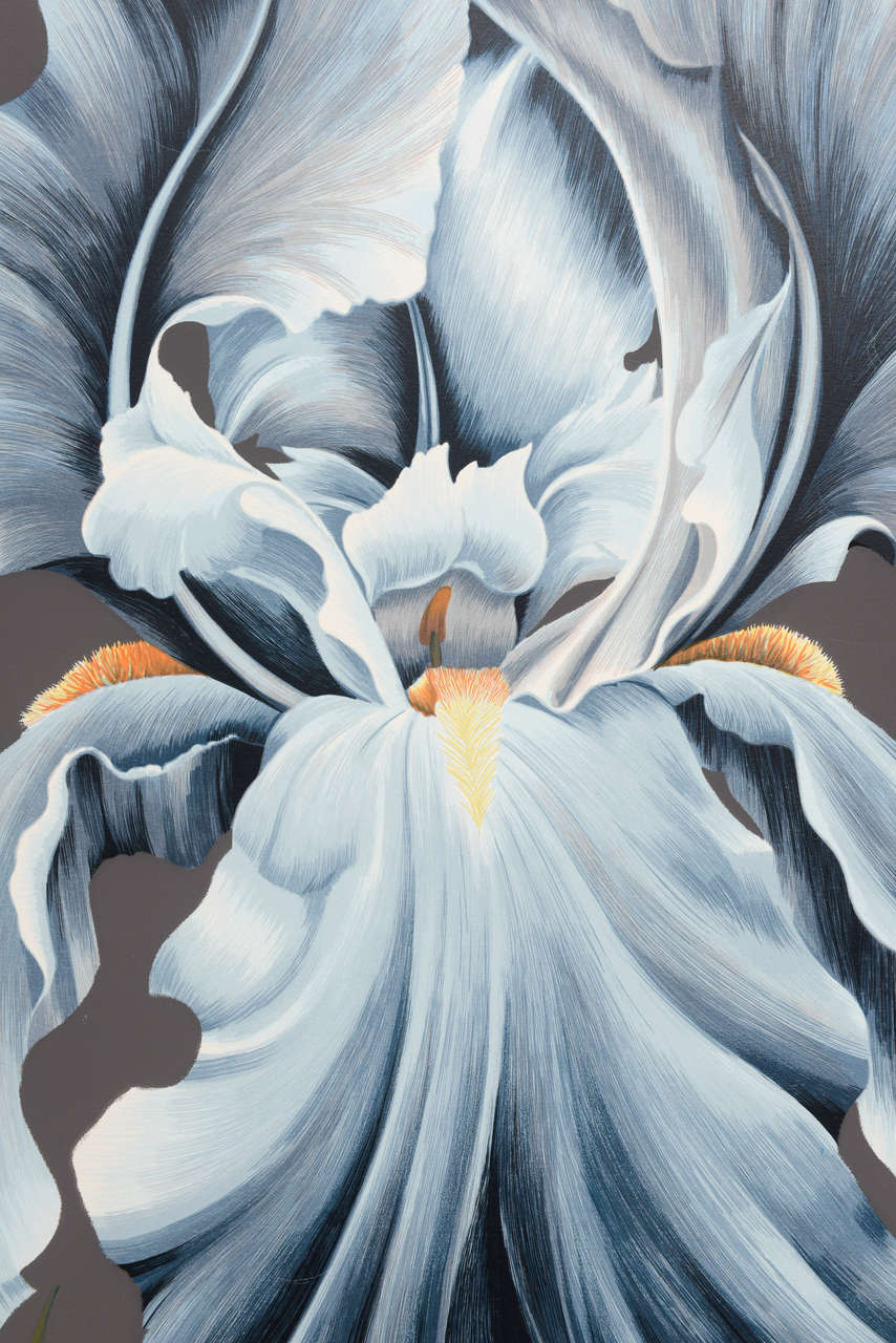 1982 Award Winning Signed and Numbered Prints Blue Orchid by John Zak ...