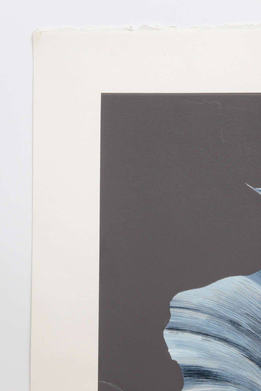 1982 Award Winning Signed and Numbered Prints Blue Orchid by John Zak ...