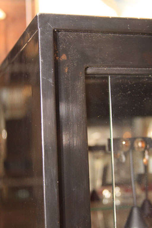 Okamura Mid-Century Japanese Metal Cabinet at 1stDibs