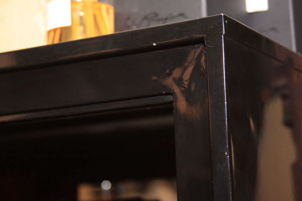 Okamura Mid-Century Japanese Metal Cabinet at 1stDibs