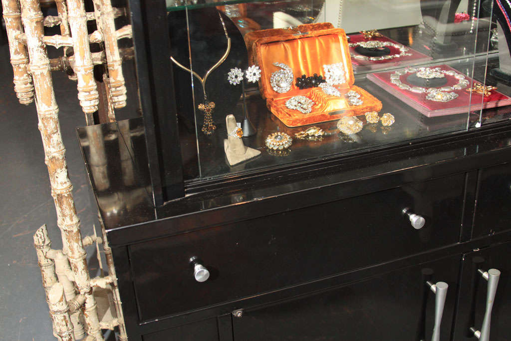 Okamura Mid-Century Japanese Metal Cabinet at 1stDibs