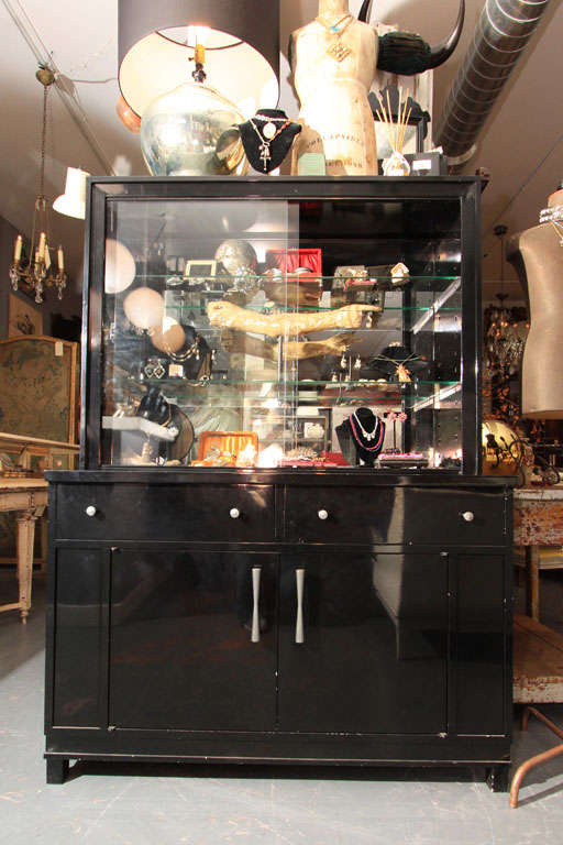 Okamura Mid-Century Japanese Metal Cabinet at 1stDibs