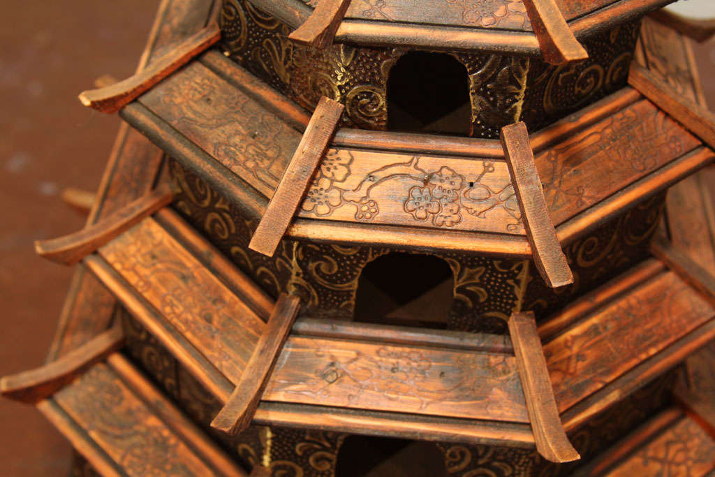 Chinese/Possible Japanese Pagoda Bird House at 1stDibs | japanese ...