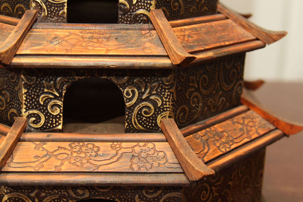Chinese/Possible Japanese Pagoda Bird House at 1stDibs | japanese ...