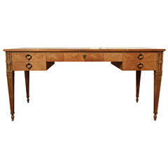 Vintage Baker Desk With Drawers - 12 For Sale on 1stDibs