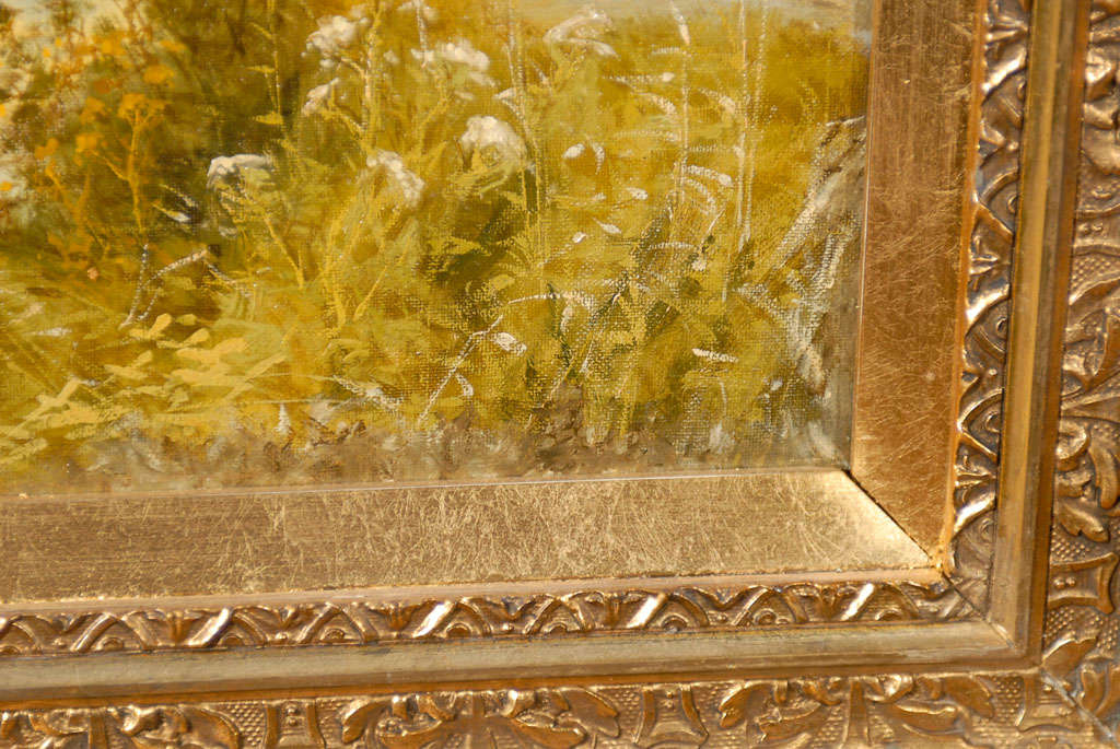 English Oil On Canvas Landscape Painting, Signed Harry Pennell at 1stDibs