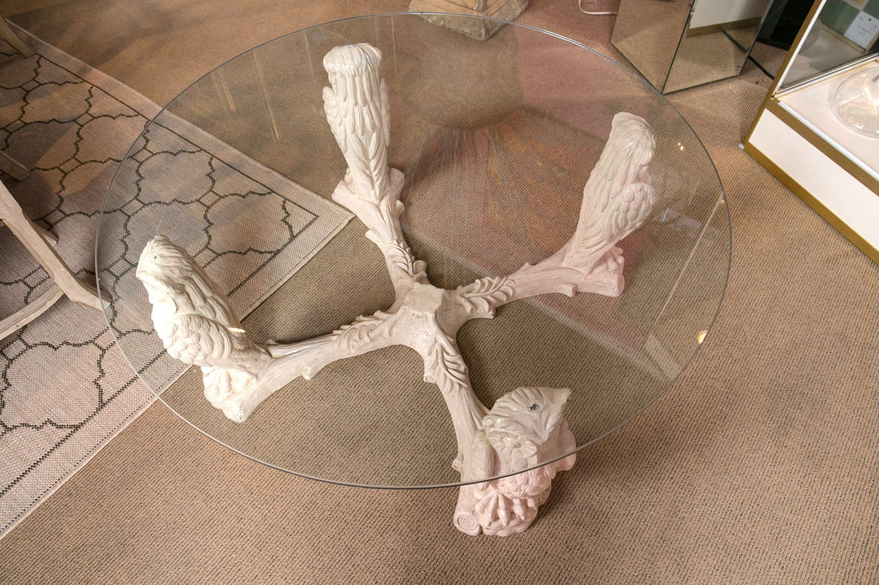 Mid-Century Owl Base Coffee Table For Sale at 1stDibs | owl coffee ...