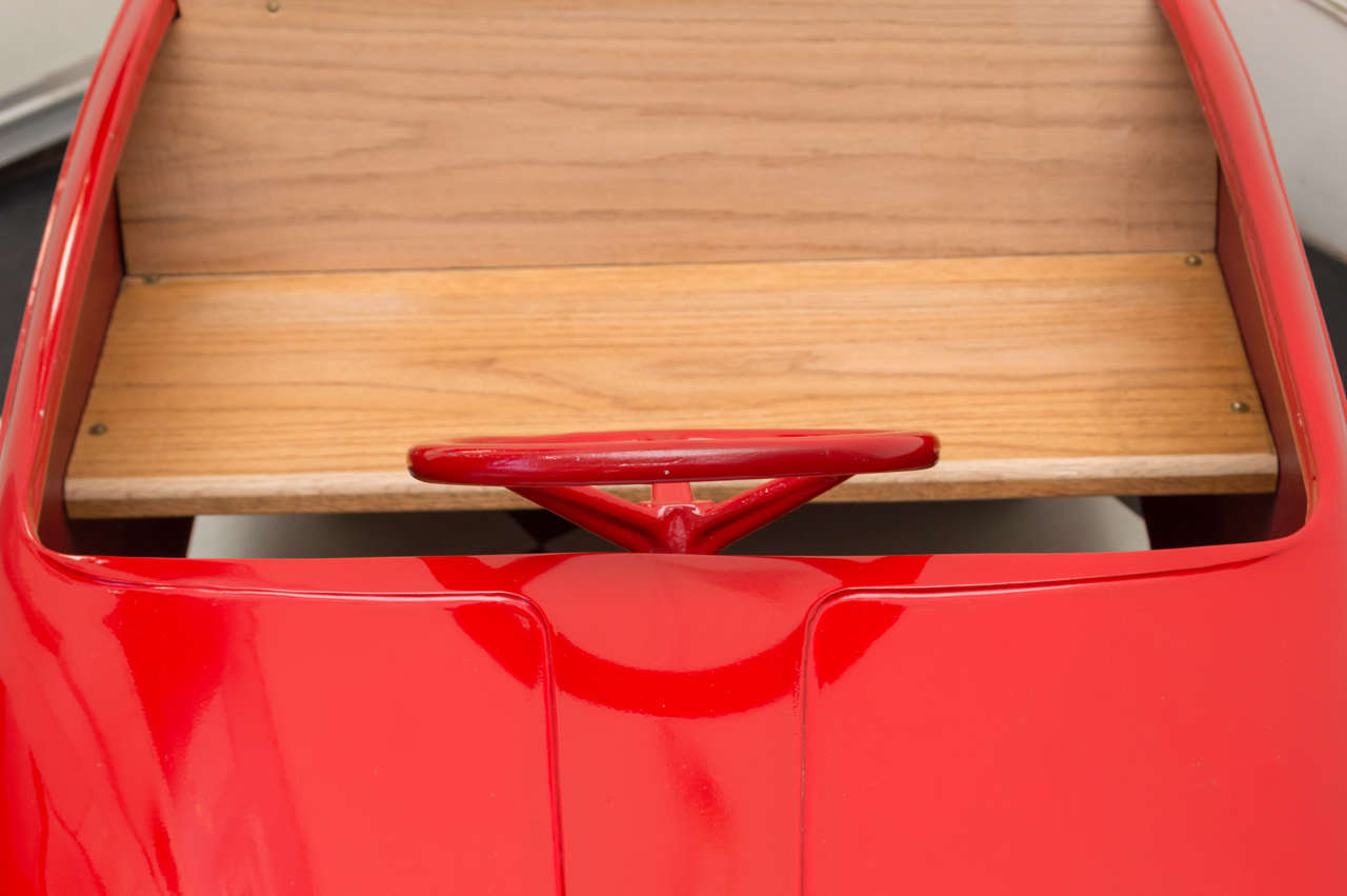 Late 1940s American Amusement Park Car, "Little Red Convertible" For ...