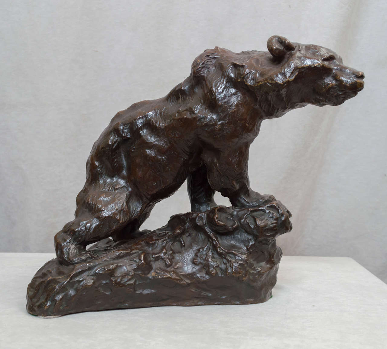 Bronze Bear Signed Kunst Foundry and Karl Morningstar Illava at 1stDibs