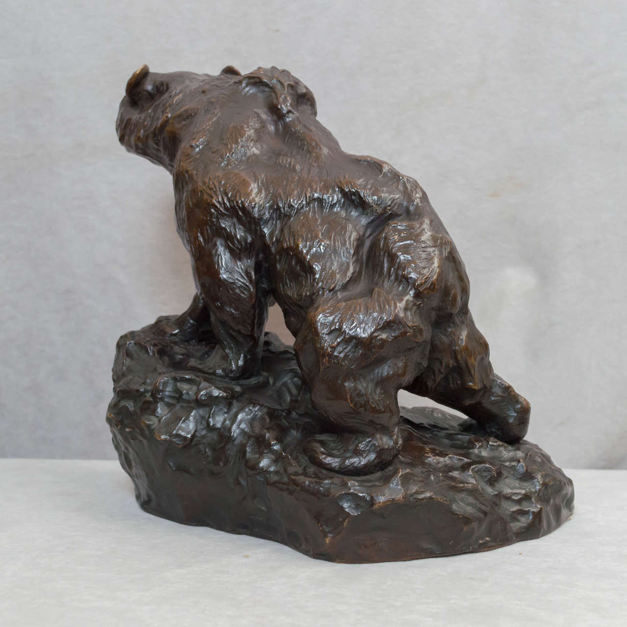 Bronze Bear Signed Kunst Foundry and Karl Morningstar Illava at 1stDibs