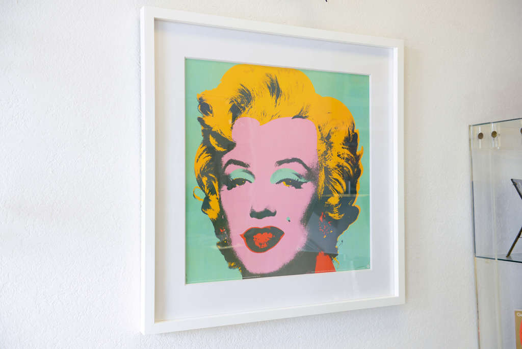 Marilyn Monroe Screen Print by Andy Warhol at 1stDibs