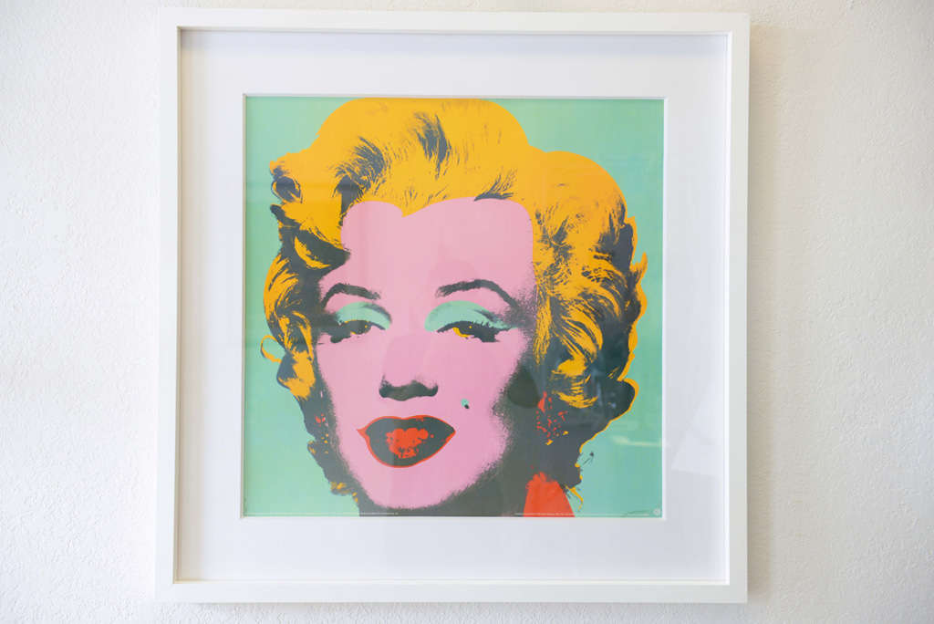 Marilyn Monroe Screen Print by Andy Warhol at 1stDibs