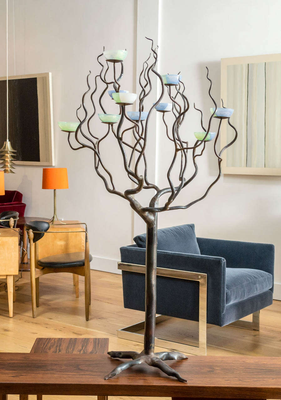 Surreal Tree Candelabra at 1stDibs