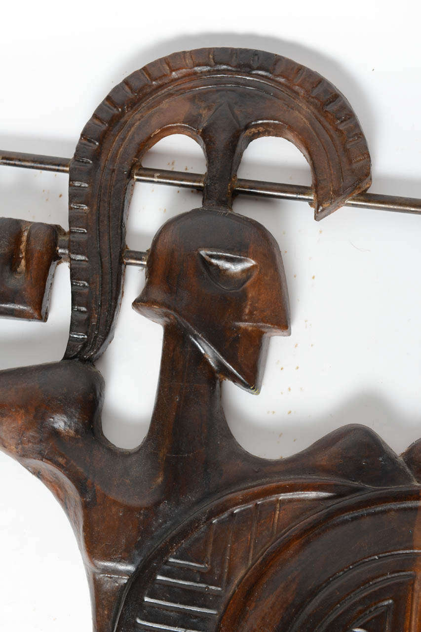 Frederick Weinberg "Roman Soldiers" Resin Wall Sculpture For Sale at ...