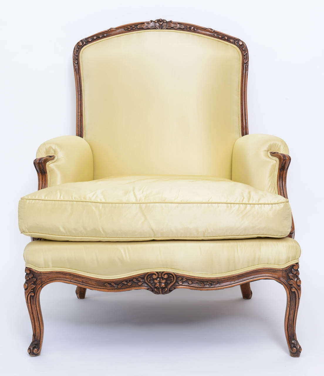Pair of French Bergere Chairs at 1stDibs