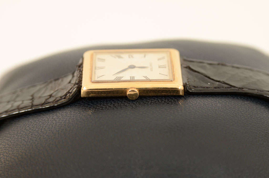 CARTIER Yellow Gold Tank Watch at 1stDibs | hugo boss tank watch, tank ...