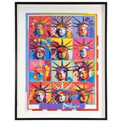Statue of Liberty by Peter Max at 1stDibs
