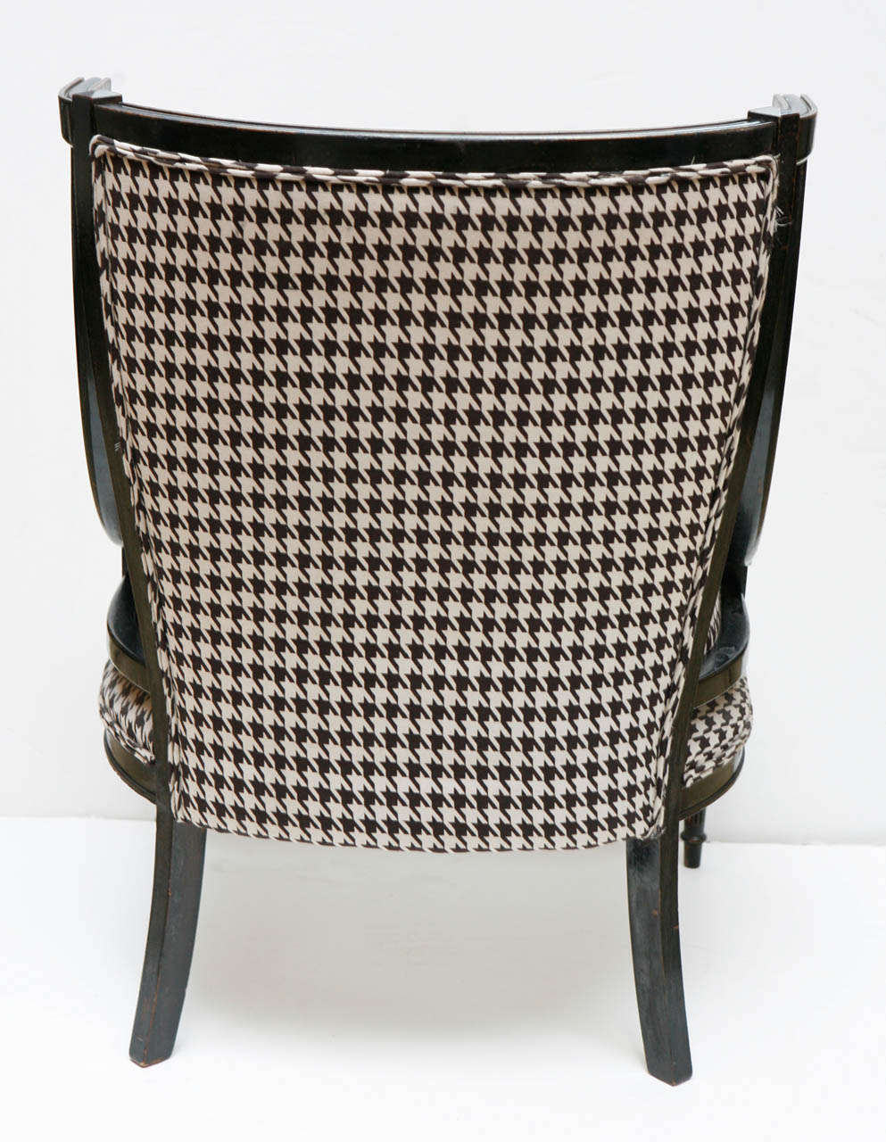 Pair of Houndstooth Chairs at 1stDibs