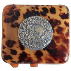 Art Deco Faux Tortoiseshell Cigarette Case by Holy Frères at 1stDibs ...