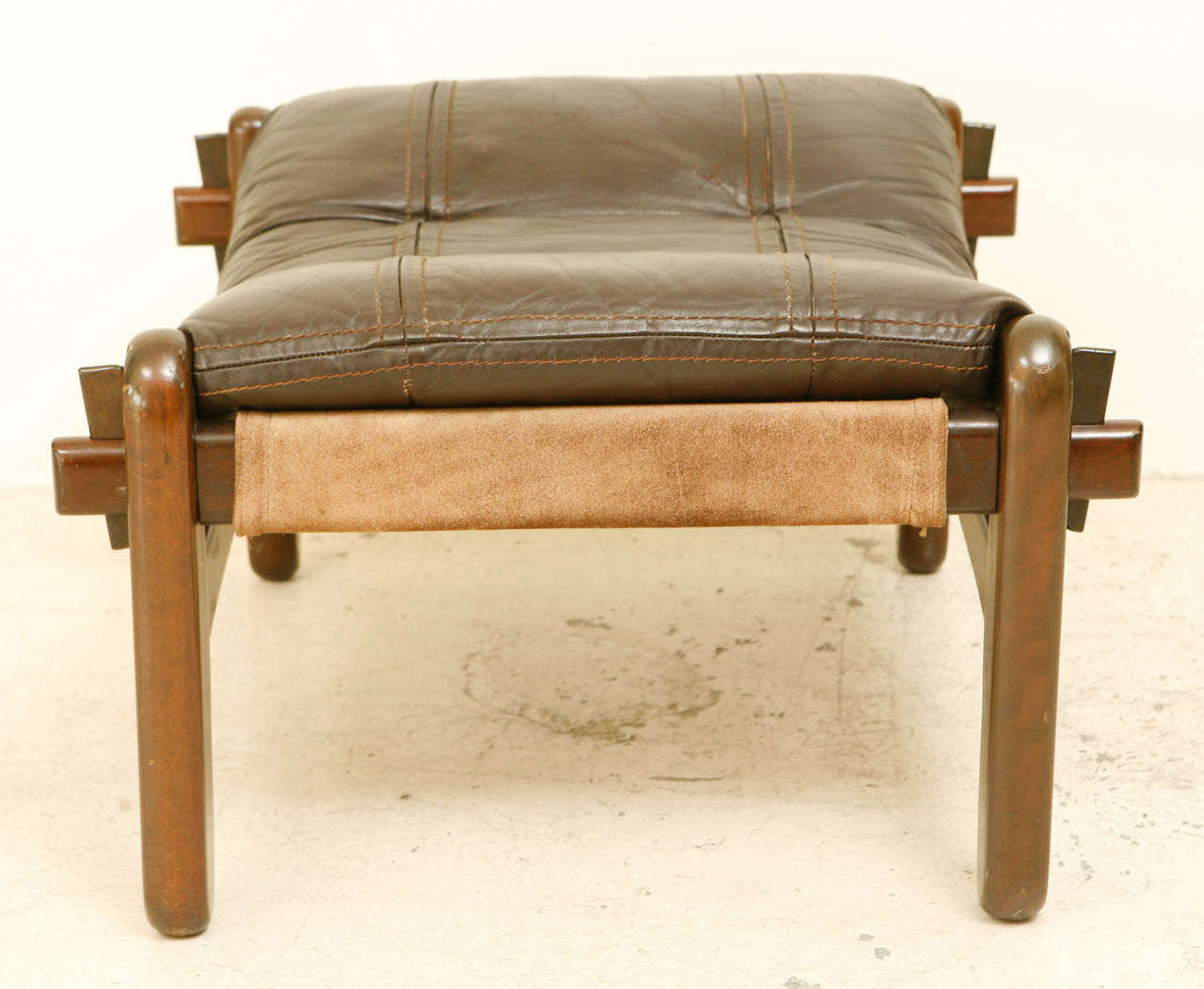 Jean Gillon Lounge Chair And Ottoman For Probel at 1stDibs