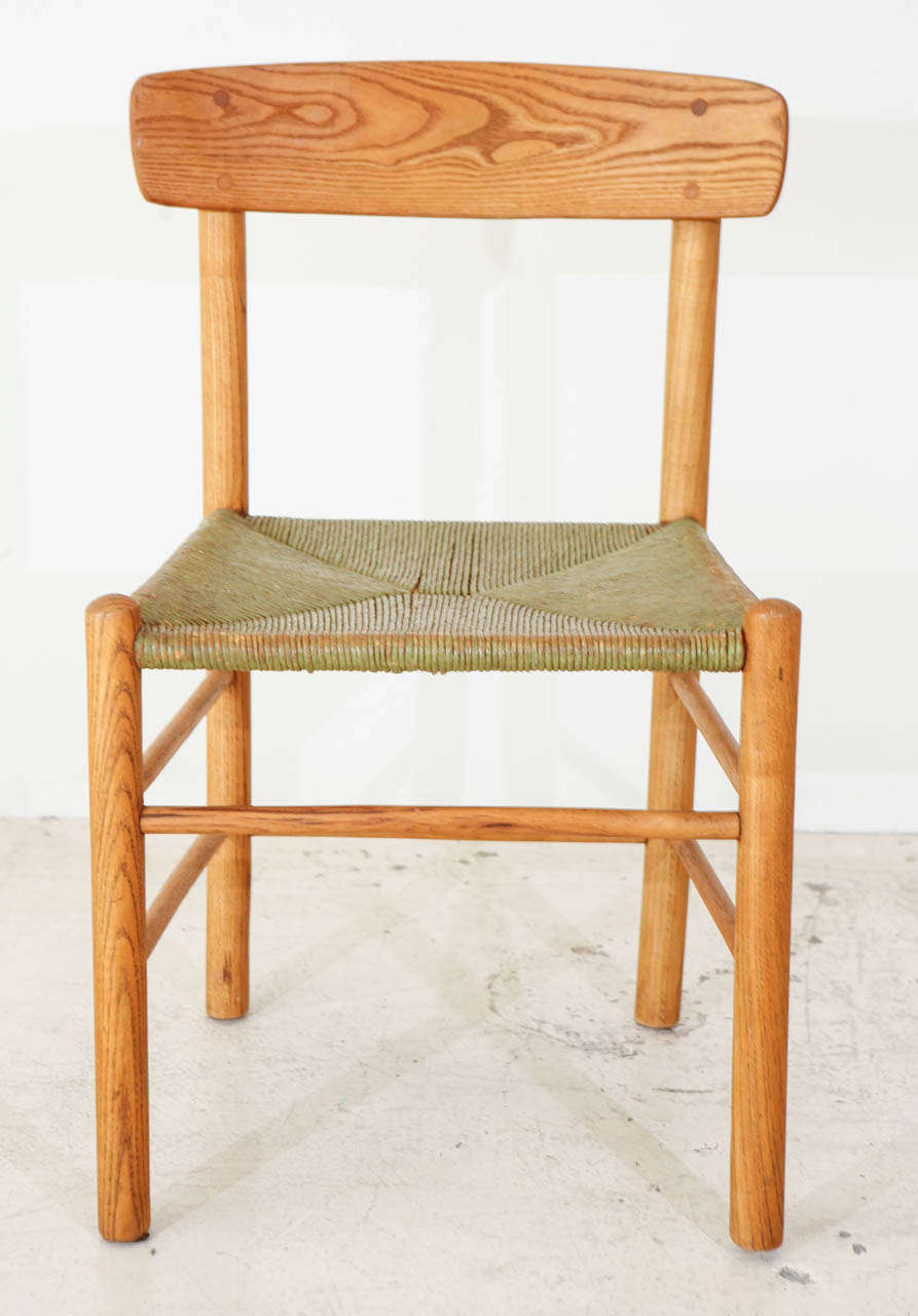 Set of 6 Early Borge Morgensen Original Shaker Chairs at 1stDibs